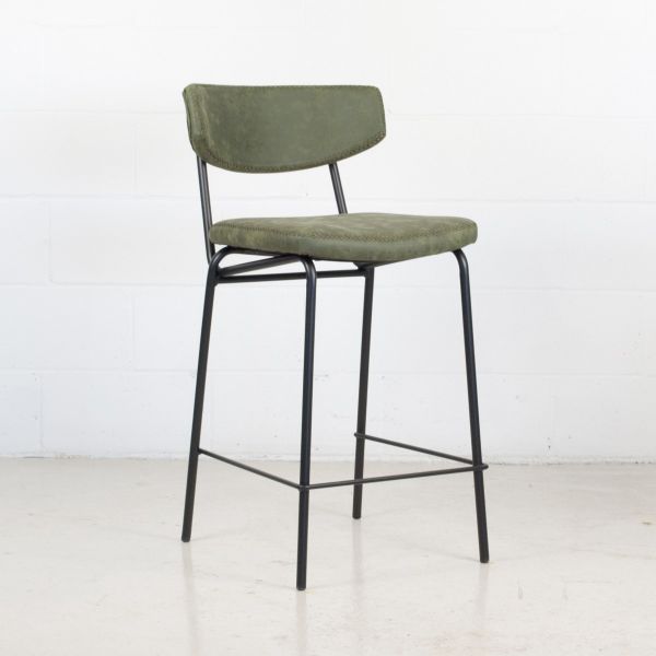 INGRID COUNTER STOOL GREEN – Gdaoust.com