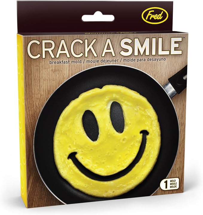 FRED & FRIENDS CRACK A SMILE - SMILEY BREAKFEAST MOLD – Gdaoust.com