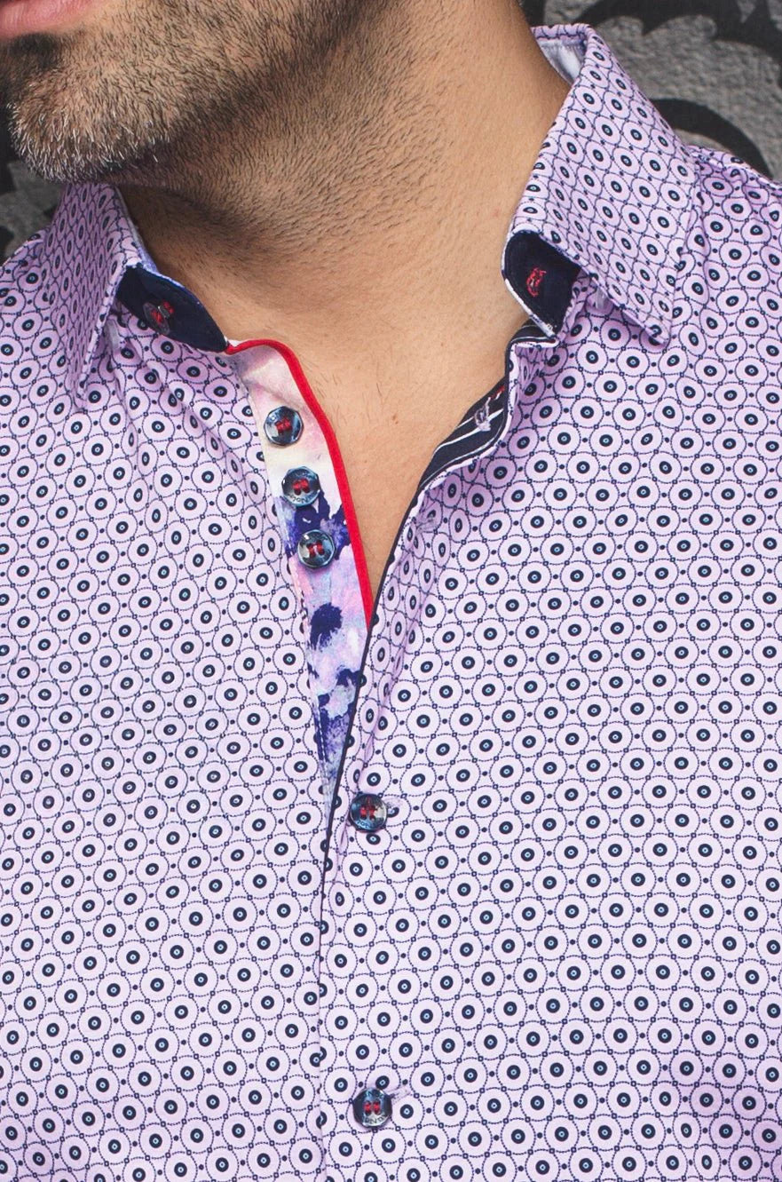 OSLIN SS SHIRT "PINK" – Gdaoust.com