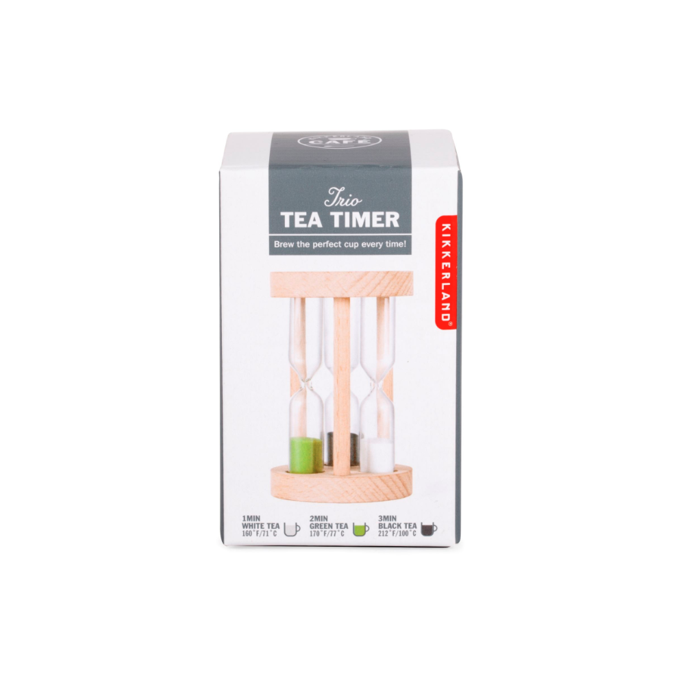 Kikkerland Trio Tea Timer – Gdaoust.com